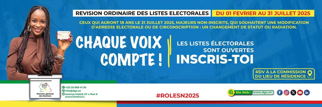 DGE – Direction Générale des Elections