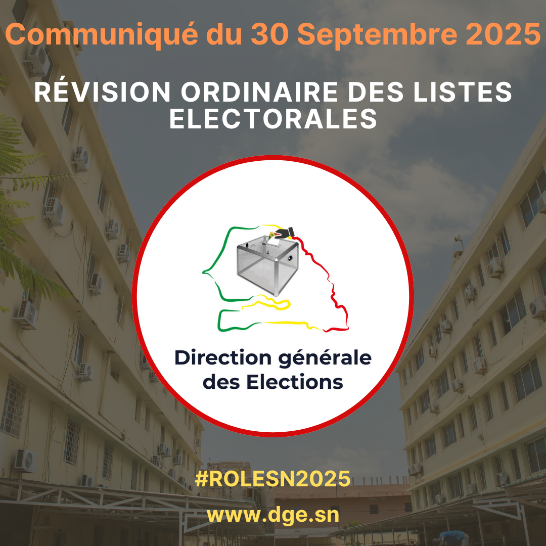 DGE – Direction Générale des Elections